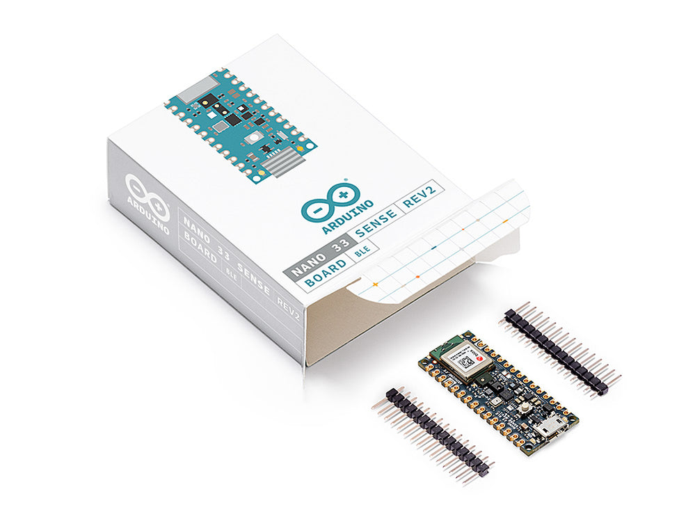 Arduino Nano 33 BLE Sense Rev2 | AI & IoT Development — Arduino Online Shop