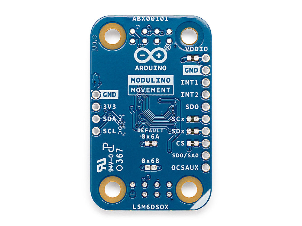 Modulino® Movement – Arduino-Compatible 6‑Axis Motion Sensor — Arduino Online Shop