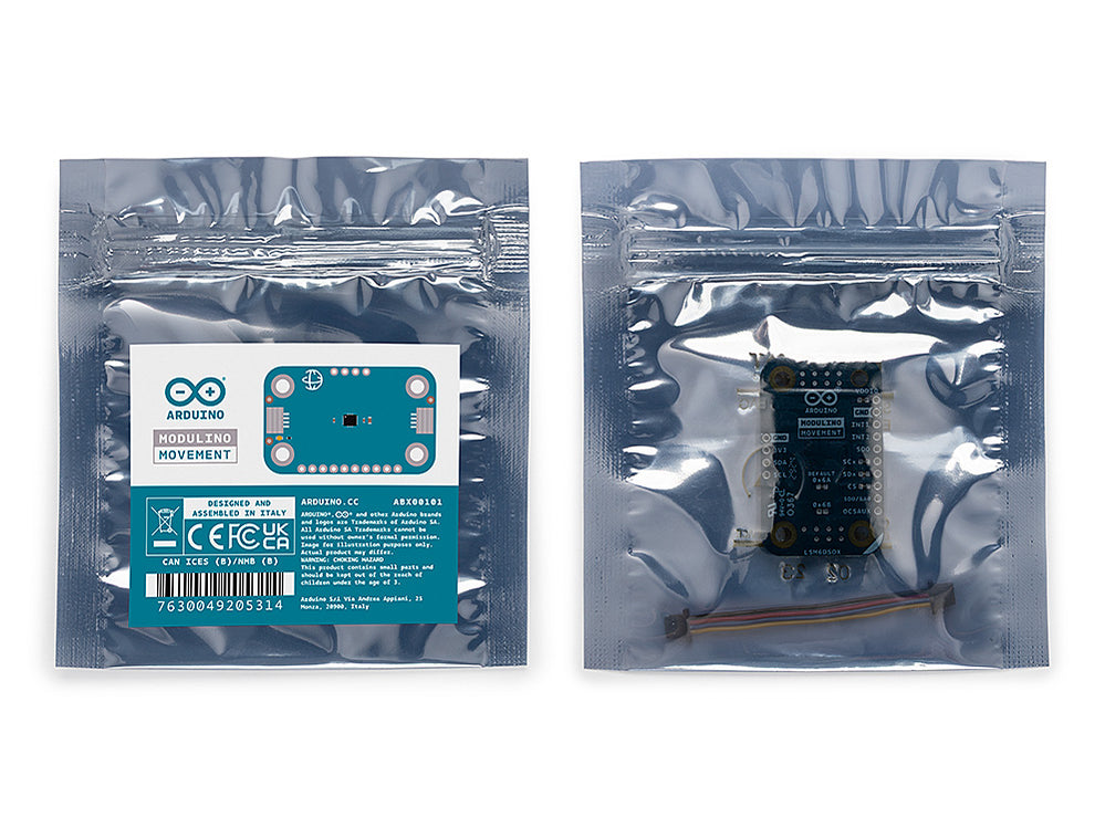 Modulino® Movement – Arduino-Compatible 6‑Axis Motion Sensor — Arduino Online Shop