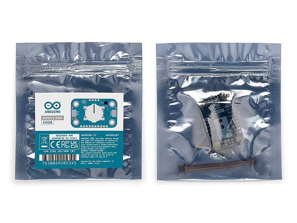 Modulino® Knob – Arduino-Compatible Rotary Encoder Module — Arduino ...