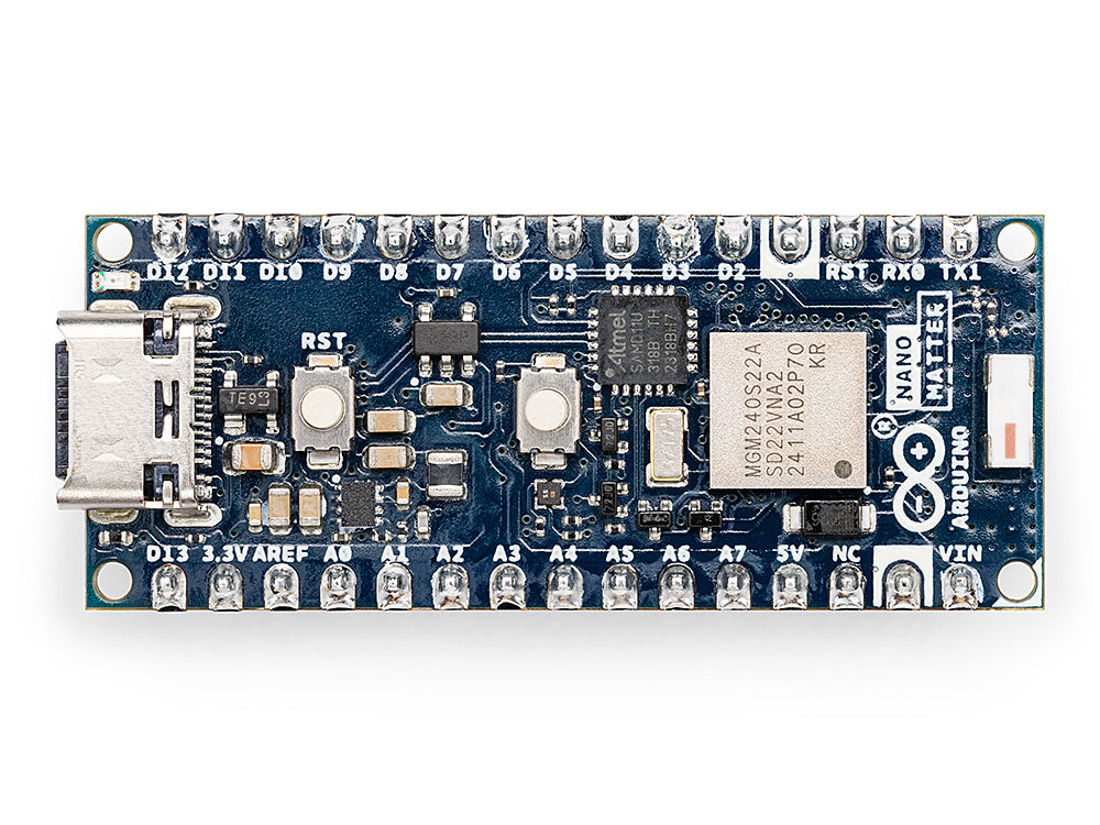 Arduino Nano Matter with Headers – IoT Board with Thread, BLE 5.3 & USB-C — Arduino Online Shop