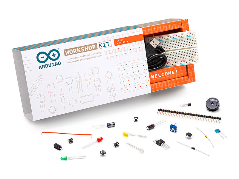 Arduino Workshop Kit – Hands-on Electronics & Coding Starter Set ...