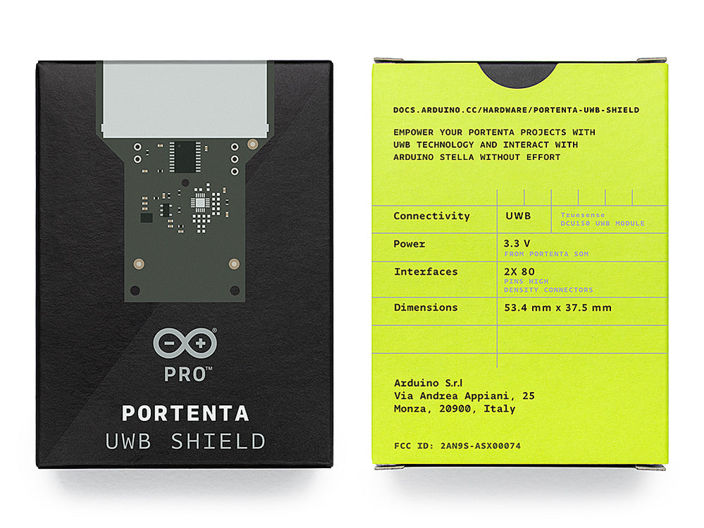 Portenta UWB Shield – Real-Time UWB for Smart IoT Systems — Arduino Online Shop
