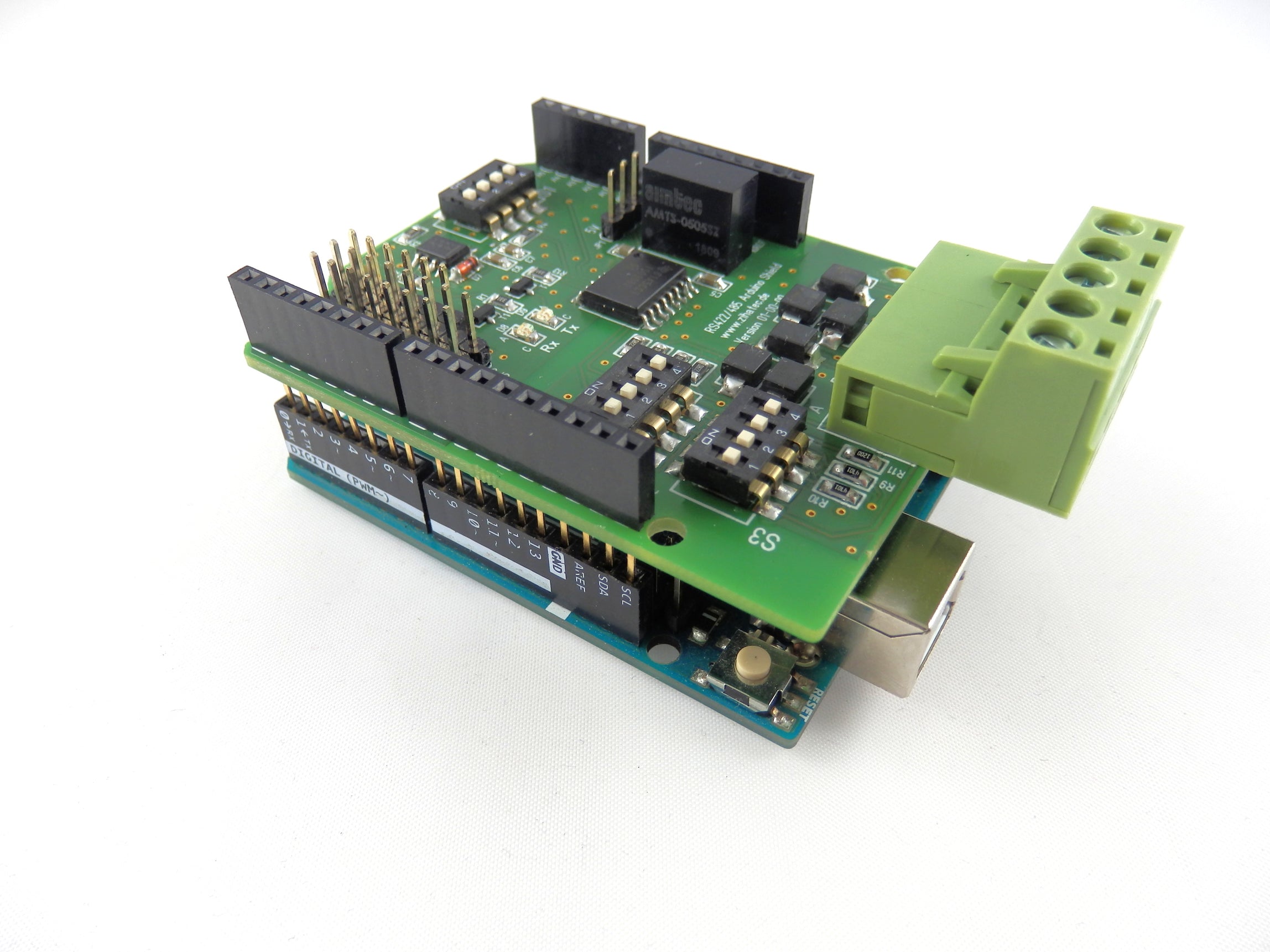 RS422 / RS485 Shield for Arduino UNO — Arduino Online Shop
