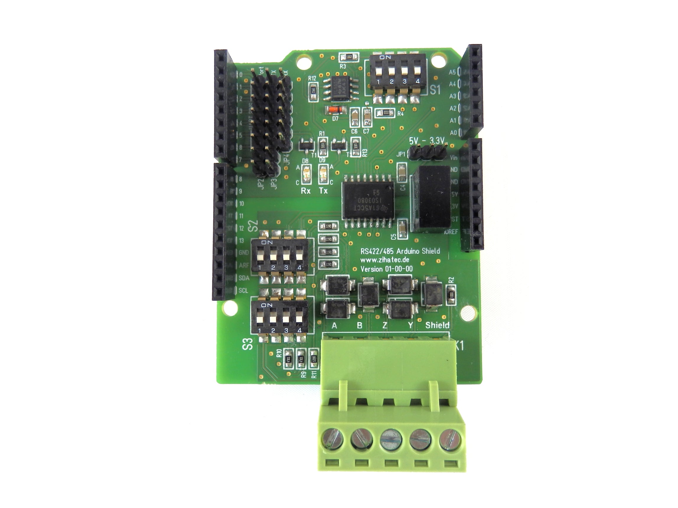 RS422 / RS485 Shield for Arduino UNO — Arduino Online Shop