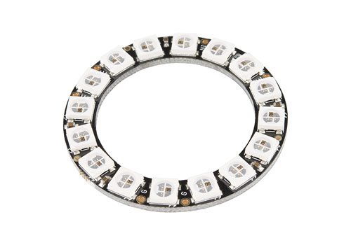 Ring with 16 RGB WS2812 LEDs and integrated driver — Arduino Online Shop