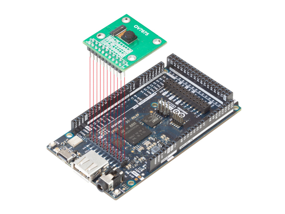 Arducam 0.3MP OV7675 20-pin DVP Camera Module for Arduino GIGA R1 WiFi — Arduino Online Shop