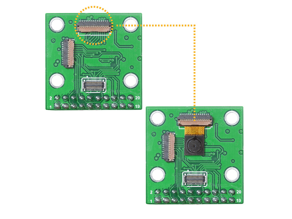 HM0360 VGA Monochrome DVP Camera Module for Arduino GIGA R1 WiFi Board — Arduino Online Shop