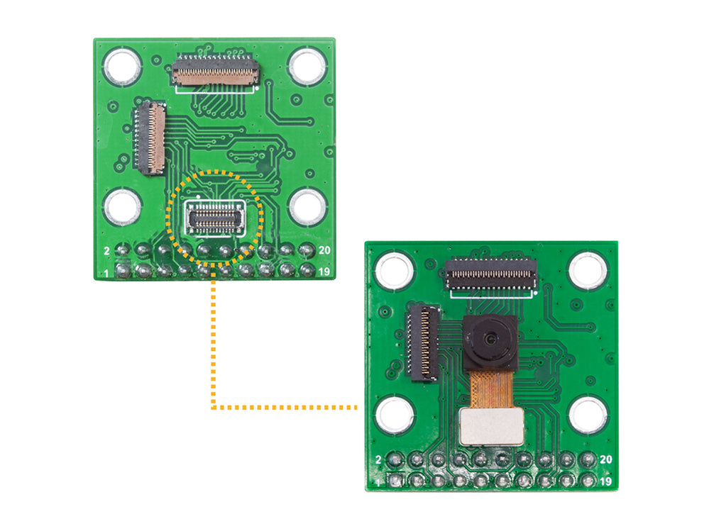 2MP GC2145 Color DVP Camera Module for Arduino GIGA R1 WiFi Board ...