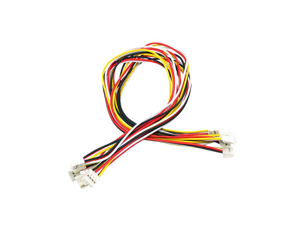 Grove - Universal 4 Pin Buckled 50cm Cable (5 Pcs) — Arduino Online Shop