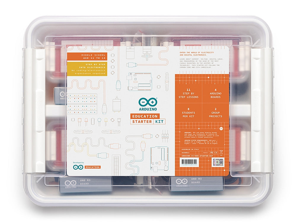 Arduino Education Starter Kit – Hands-On Learning for 8 Students ...