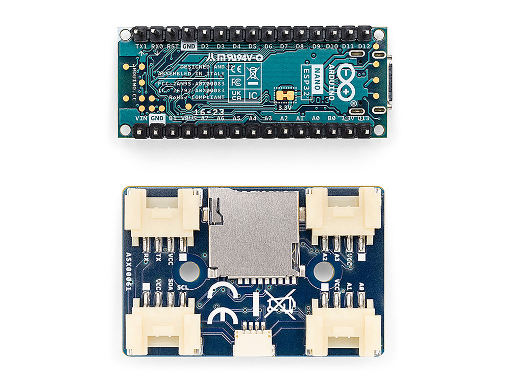 Arduino Nano ESP32 Connector Bundle – Expand with Connector Carrier ...